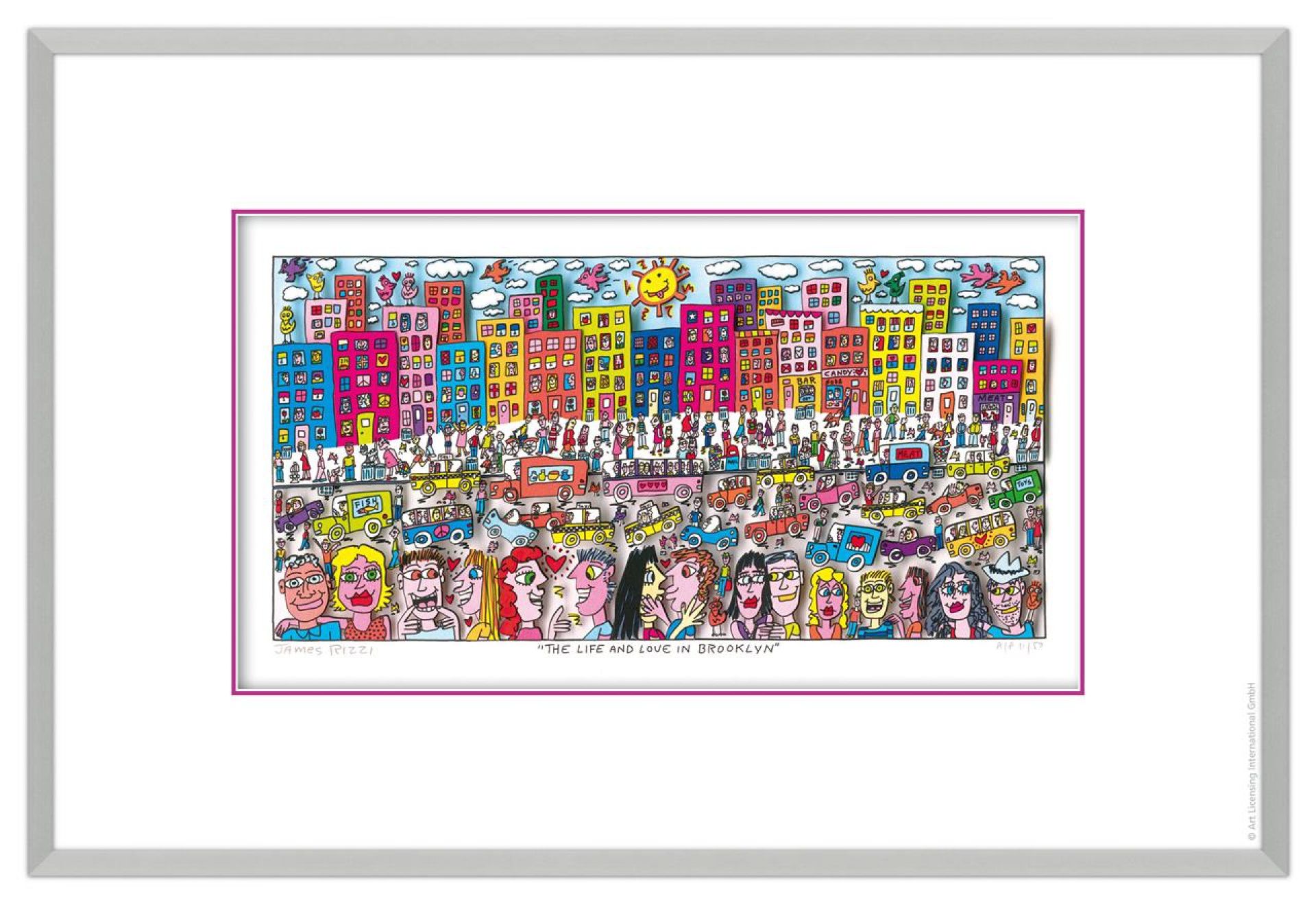 James Rizzi - THE LIFE AND LOVE IN BROOKLYN